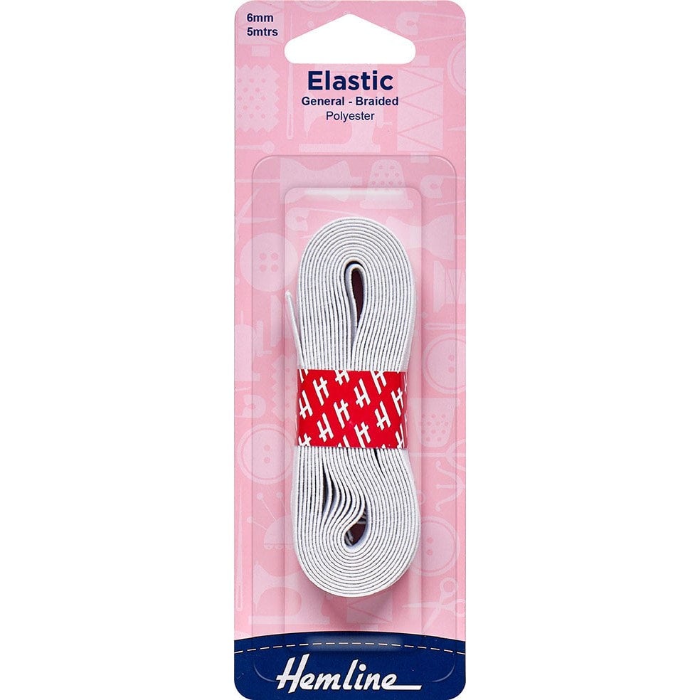 Pre-packaged flat elastic - choose size | Apple Patch Sewing Centre