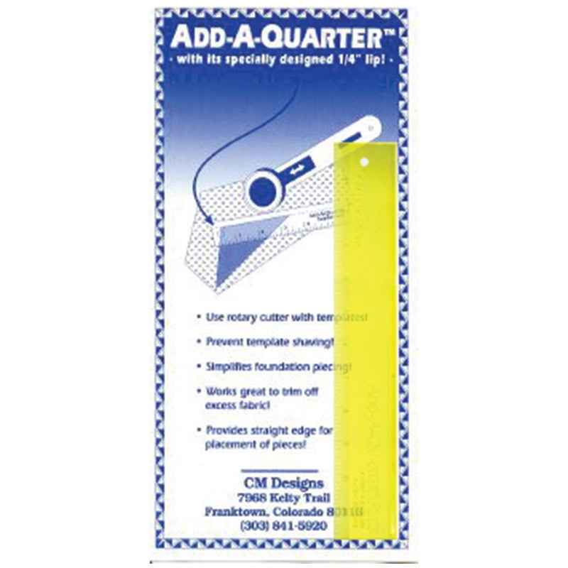 Add a Quarter 6" | Apple Patch Sewing Centre