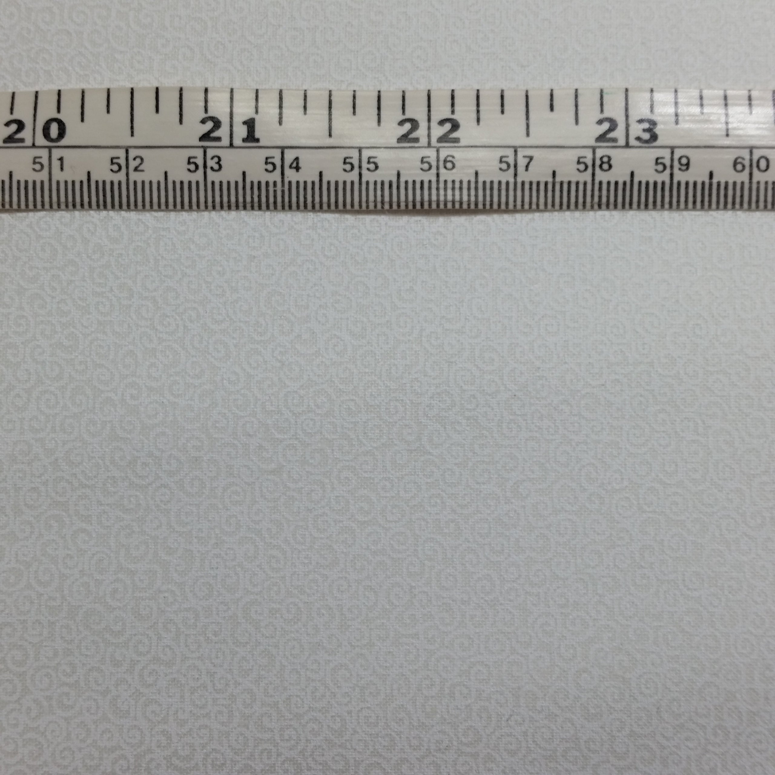 white mini spirals on white | Apple Patch Sewing Centre